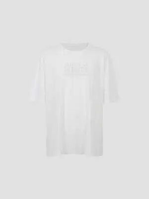 MAISON MARGIELA Essential Oversized T-shirt - Off White