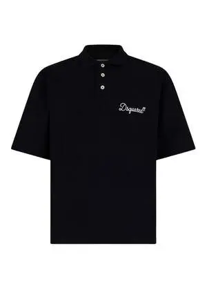 Dsquared2 Essential Polo Shirt - Black