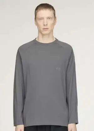 Y3 Oversized Long Sleeve Sweatshirt - Grefiv