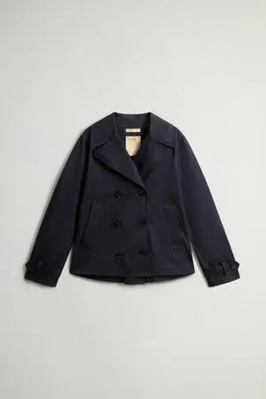 Woolrich Double Breasted Cotton Jacket