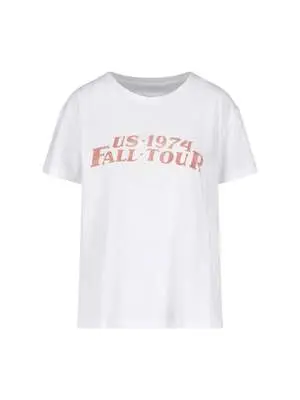 NILI LOTAN Graphic Print Cotton T-shirt
