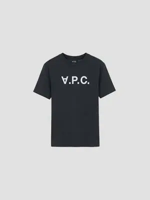 A.p.c. Standard T-shirt - Dark Navy/ecru