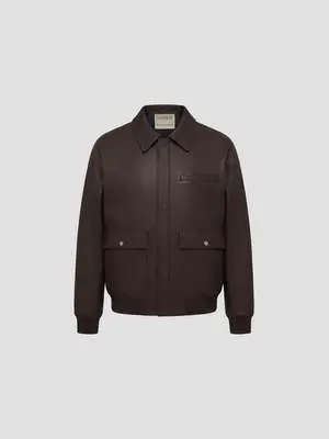 CARRER Elegant Leather Jacket