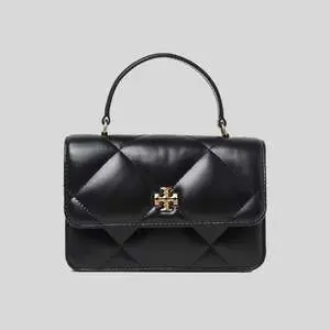 Tory Burch Mini Top Handle Chain Wallet - Black