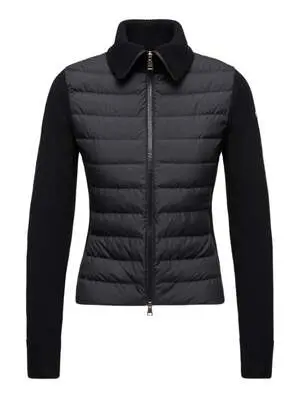 Moncler Down-filled Point Collar Zip-front Jacket