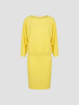 LAMIA LAGHA Mini Jersey Dress - Butter