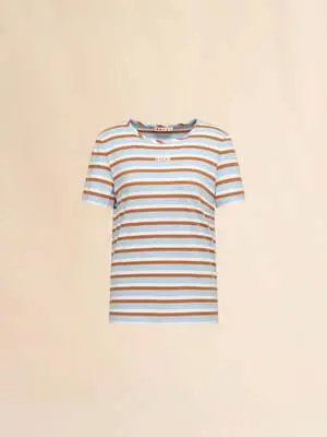 Marni Striped Cotton T-shirt