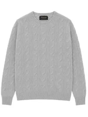 DRUMOHR Cable-knit Crewneck Sweater