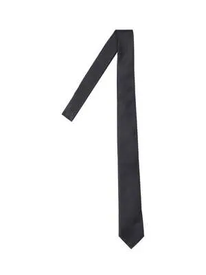 Saint Laurent Silk Tie - Black