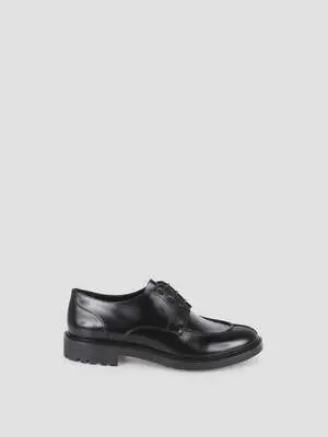Saint Laurent Lace-up Calf Leather Shoes