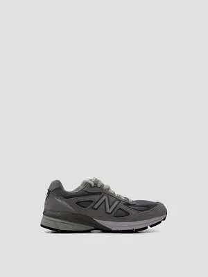 NEW BALANCE 990 Classic Running Style Sneakers - Grey