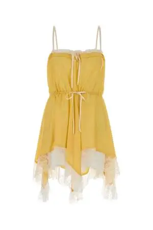 SAINT LAURENT Saint Laurent Silk Mini Dress