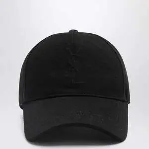 Saint Laurent Logo Relief Baseball Cap