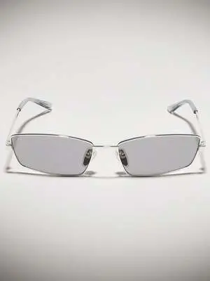 Gucci Engraved Logo Metal Frame Sunglasses