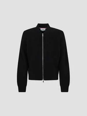 Thom Browne Wool Raglan Bomber Jacket