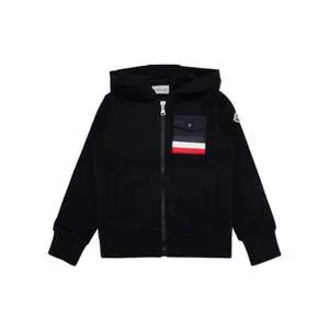Moncler Full-zip Hooded Jacket With Pocket Detail