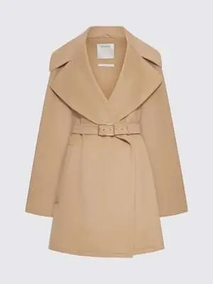 Sportmax Sporty Wool Slip-on Shoes - Camel