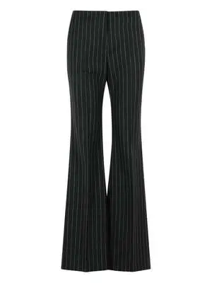 Sportmax Tailored Striped Flared Trousers