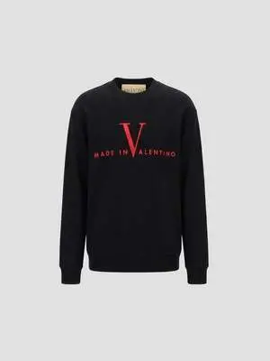 Valentino Garavani Made In " Graphic Sweatshirt