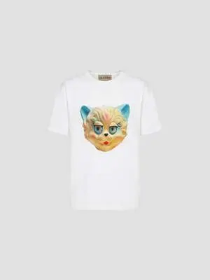 Valentino Garavani Le Chat" Graphic T-shirt