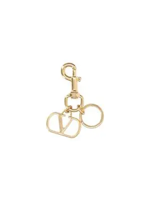 Valentino Garavani Logo Charm Keychain
