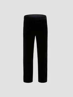 Thom Browne Tailored Chino Pants With Twin Needle Stitch - Black