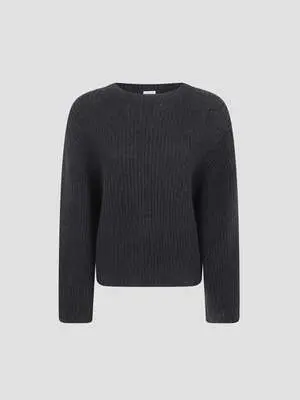 TOTEME Mohair Blend Rib Knit Sweater