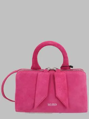 Attico Mini Top-handle Crossbody Bag - Fuchsia