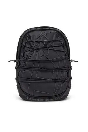DIESEL® Mini Backpack With Padded Straps And Laptop Compartment