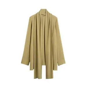 TOTEME Draped Scarf Blouse - Desert