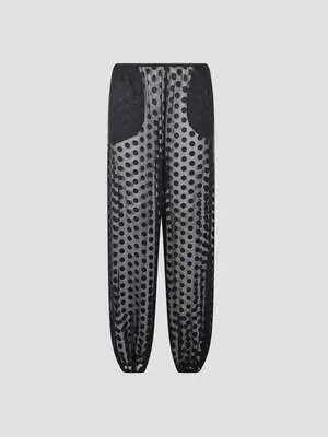 THE FRANKIE SHOP Orissa Sheer Polka Dot Balloon Pants