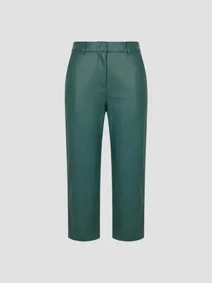 THE FRANKIE SHOP Luxe Leather Mini Paint Pants