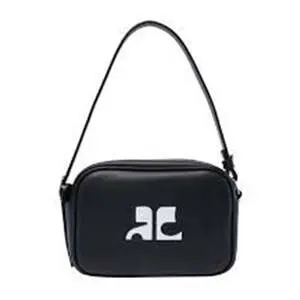 COURREGES Reedition Camera Mini Handbag - Mastic Gray