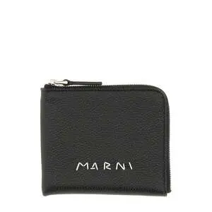 Marni Chic Mini Wallet - Black