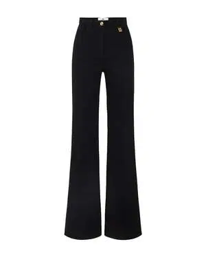 Elisabetta Franchi Chic Tailored Trousers - Nero