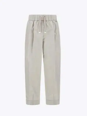 Herno Lightweight Summer Trousers - Chantilly
