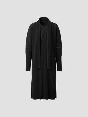 Issey Miyake Pleated Midi Shirt