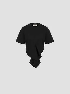 RÓHE Draped Essential T-shirt