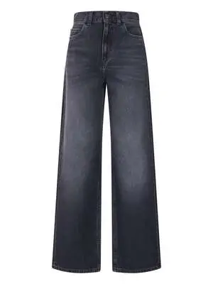 Carhartt Work In Progress Wide-leg Jeans - Black