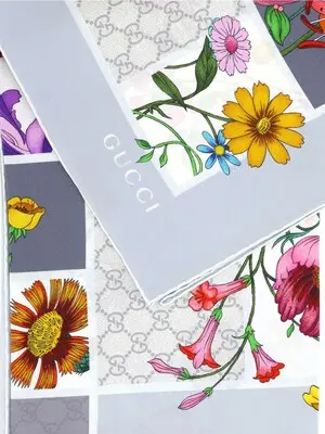 Gucci Printed Silk Foulard