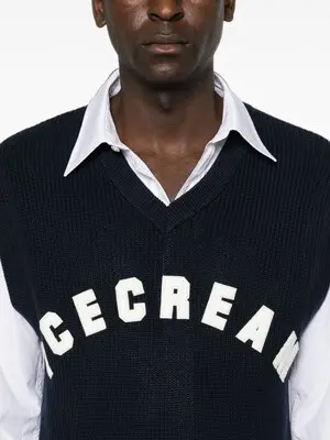 ICECREAM Wool Blend Vest