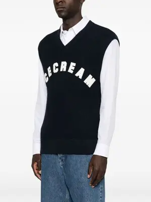 ICECREAM Wool Blend Vest