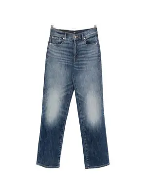 7 For All Mankind Stovepipe Denim Jeans