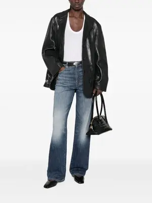 7 For All Mankind Stovepipe Denim Jeans