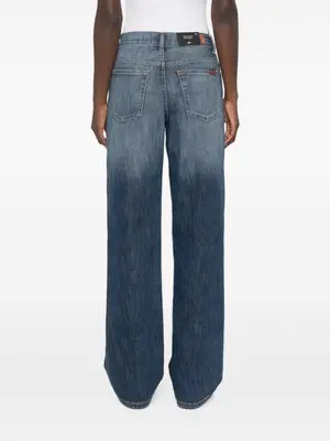 7 For All Mankind Stovepipe Denim Jeans