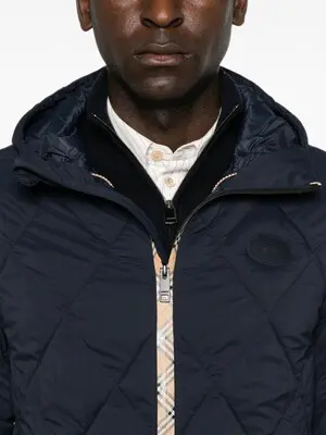 Burberry Quilted Hooded Blouson Jacket
