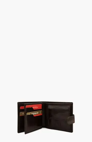 CAVALINHO Gentleman Bifold Leather Wallet 516 - Brown