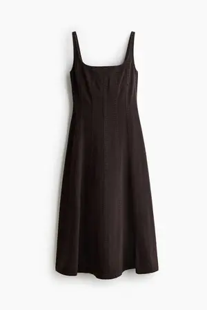 H&M Denim Midi Dress