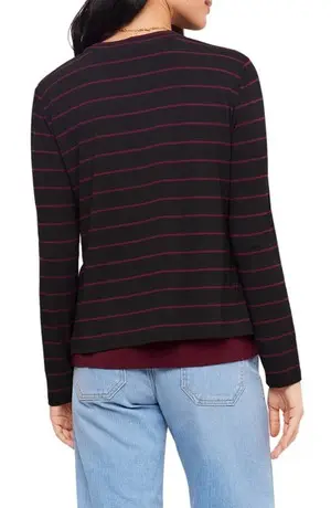 Karen Kane Double Layer Side Slit Top