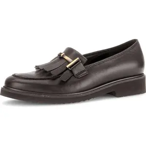 Gabor Parker Leather Loafer - Moro